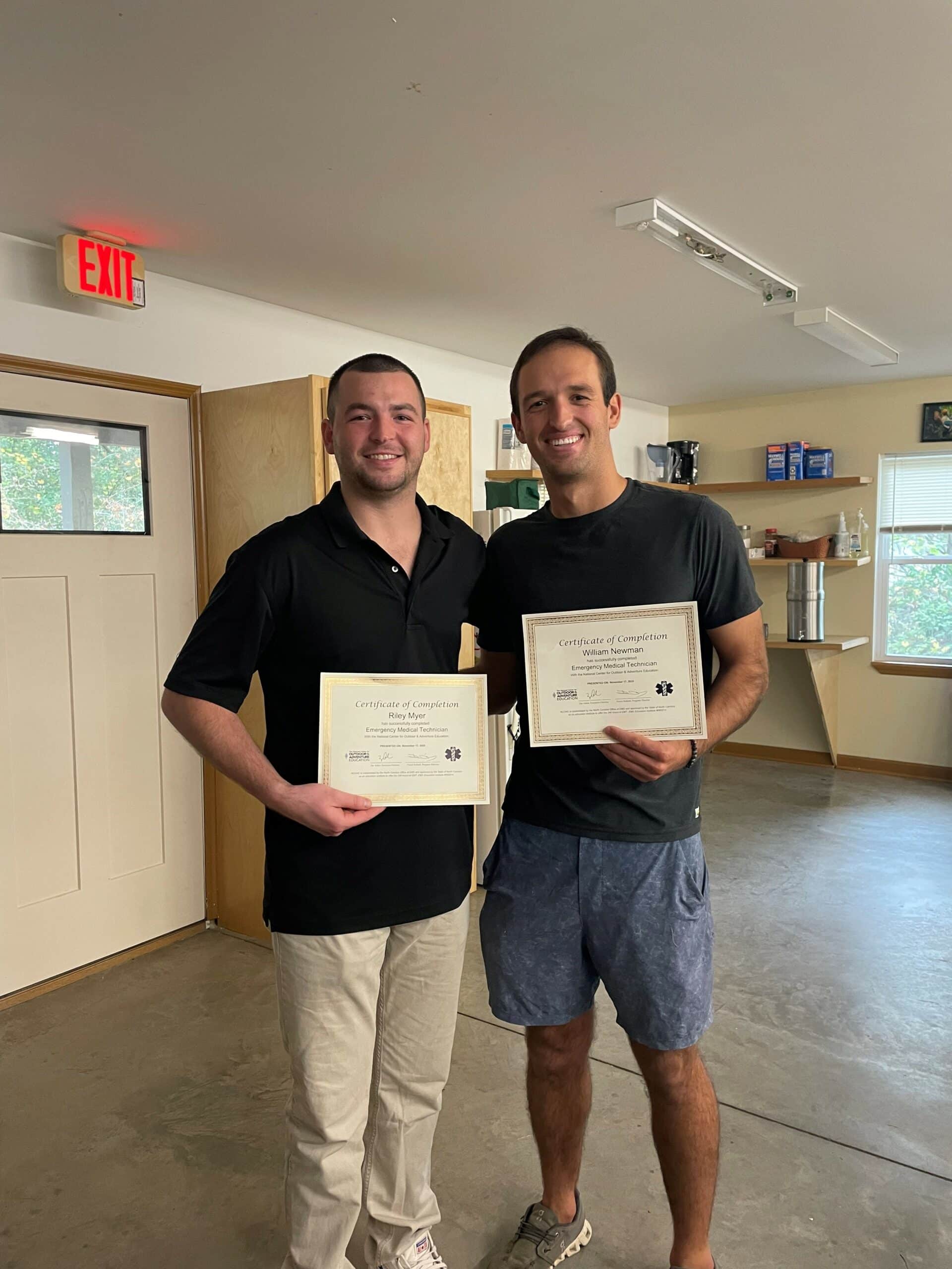 Meet the NCOAE Student: Will Newman, Hybrid EMT Course Graduate ...