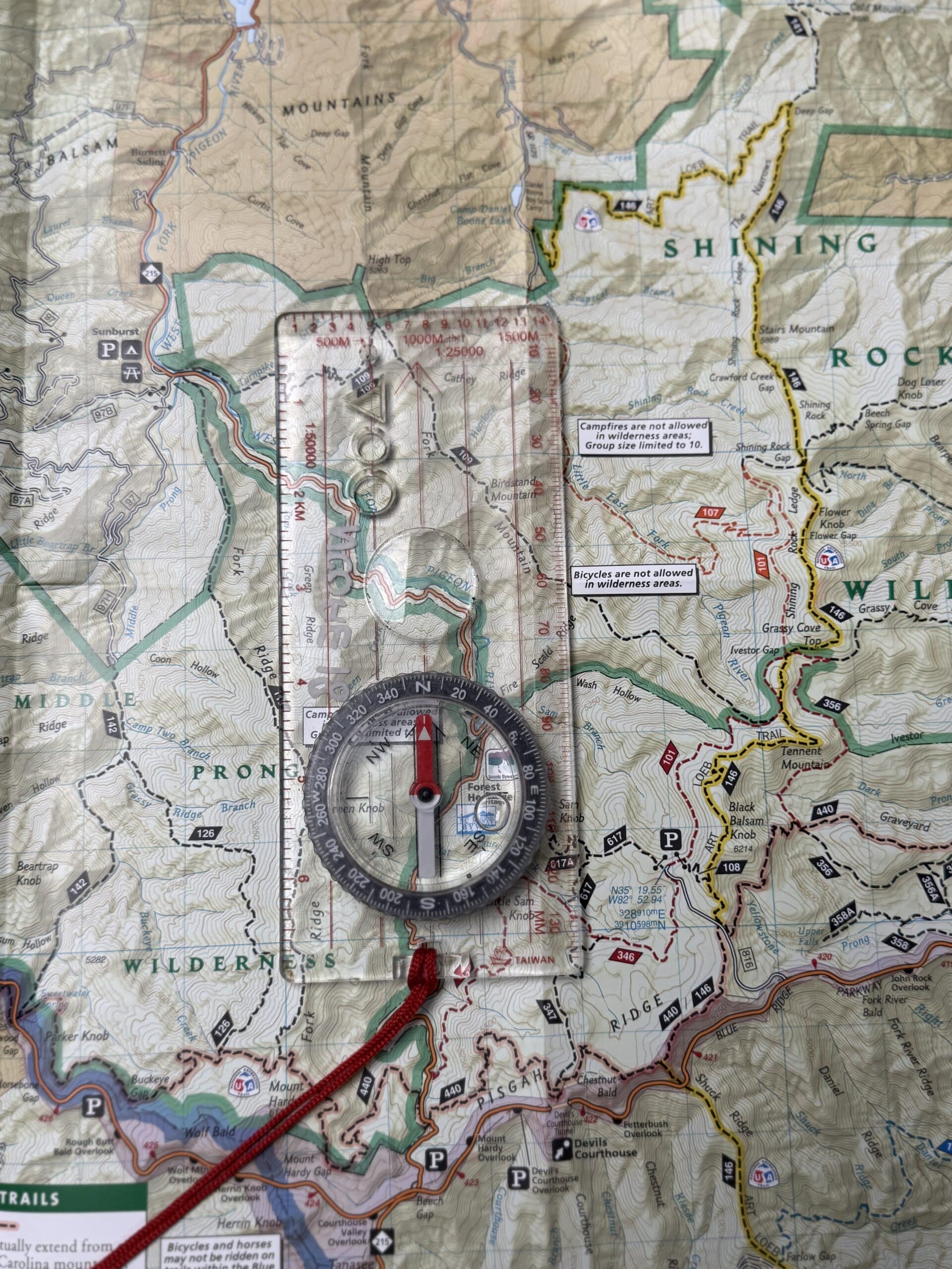 Navigating with a Map and Compass: The Bare Basics - National Center ...